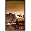 Amazon.com - A PLUS MAX 11x17 Picture Frame, Black Engineered Wood ...
