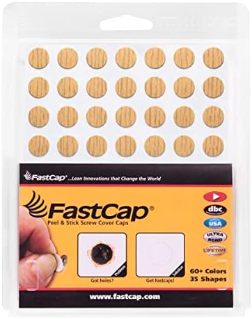 Amazon.com: FastCap - Screw Hole Covers, 1/2" (13mm) Round Stickers ...