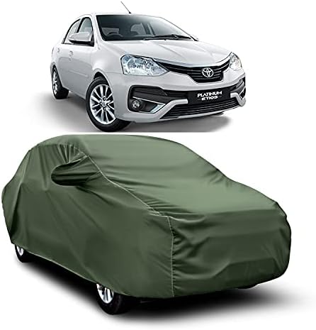 Car Cover for Compatible with Toyota Platinum Etios Dust Proof - Water ...