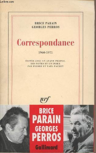 Amazon.fr - Correspondance 1960-1971: (1960-1971) - Parain, Brice ...