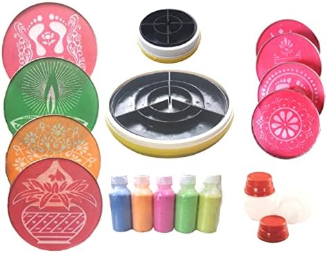 Buy Ronofic Generic Rangoli Tool Kit For Making Unique And Beautiful ...