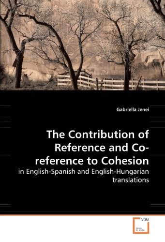 Amazon.com: The Contribution of Reference and Co-reference to Cohesion ...