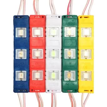 Buy SM 5 Pics 3 Led Strips Waterproof Module 5630/5730 Led Injection ...