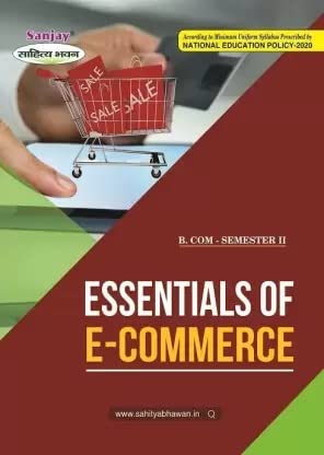 Buy Essentials of E-Commerce B.Com 2nd Semester - Syllabus Prescribed ...