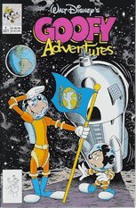 Walt Disney's Goofy Adventures # 5 - 10/90 - "Fist Goof on the Moon" |本 ...