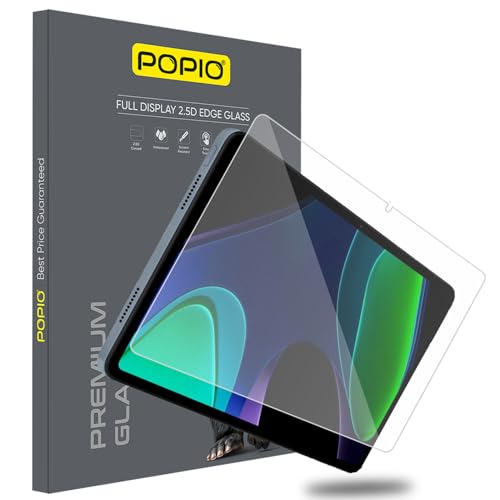POPIO Militray Grade Tempered Glass Screen Protector for Xiaomi Pad 6 ...