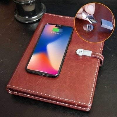 The Gifts wireless charge Diary with 16GB Pendrive and 8000 PW with ...