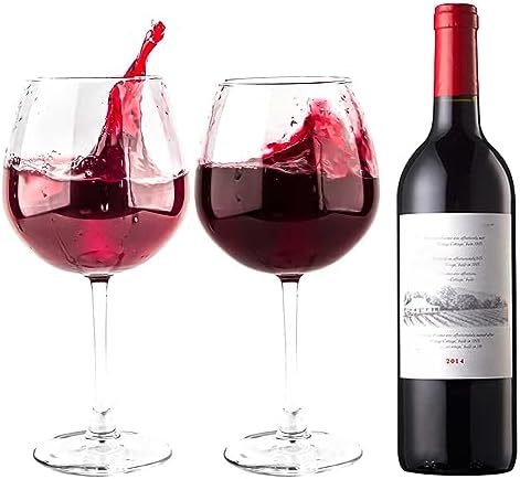 Amazon.com | the mask el turko Huge Wine Glasses Oversized Set of 2 ...