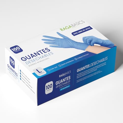 Guantes De Látex Azules - Ferreteria Y Herramientas
