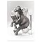 Amazon.com: kerneLight Art Posters Men in Vintage Parisian Bathtub ...