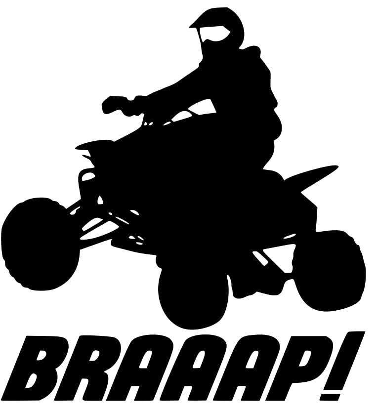 Amazon.com - LWL Design Custom Decal for ATV / Four Wheeler Quad Sport ...