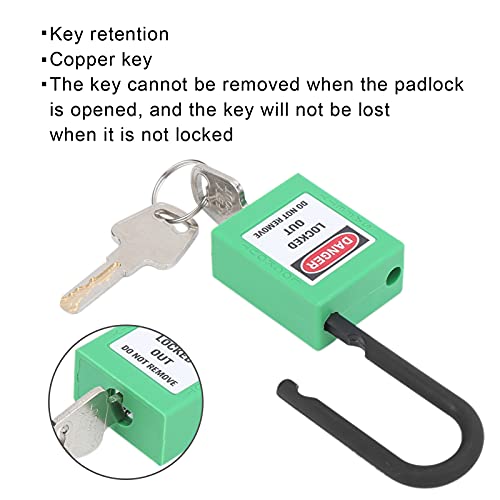 Lockout Tagout Locks 10Set Safety Padlock 2 Key Per Lock Engineering ...