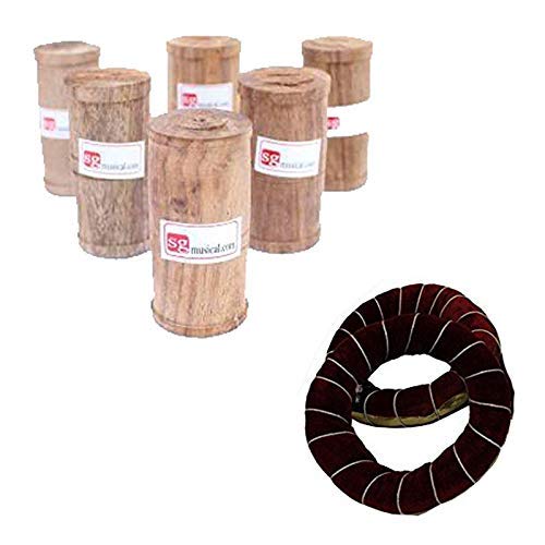 SG Musical - 1 Tabla Ring Set(Binnu), 6 Dayan Gatta Combo 02 : Amazon ...