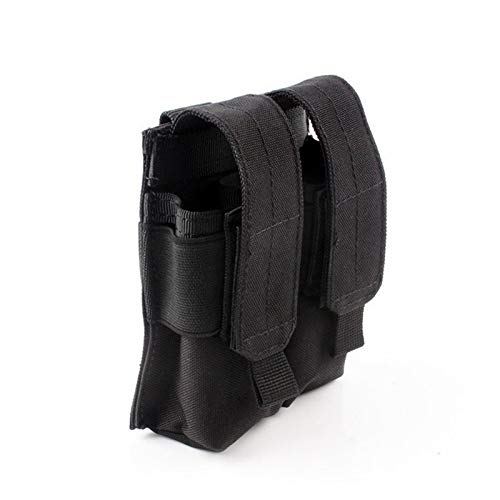 FIRECLUB Tactical Double Pistol Magazine Pouch Mag Holder Military ...