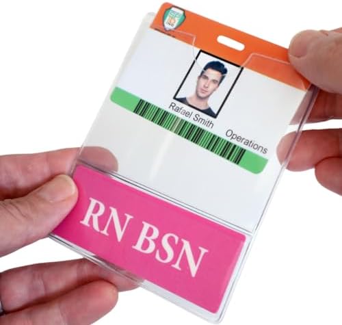 Amazon.com : RN BSN BadgeBottom Horizontal RN BSN Badge Buddy & RN BSN ...