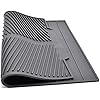 Amazon.com: Tumtanm Silicone Draining Board Mat, Folding Draining Mat ...
