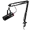 FIFINE AM8 Podcast Microphone kit, Gaming mic with Boom Arm Compatible ...