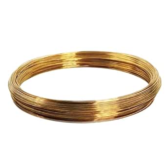 WSYCWG H62 Half Hard Brass Wire Diameter 1.2-2Mm, Metal Wire Length 50 ...