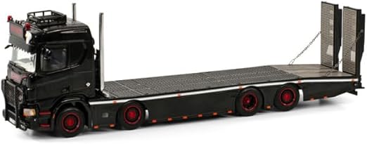for WSI for SCANIA R NORMAL CR20N 8X2 TAG AXLE RIGED RESIN FLAT BED ...