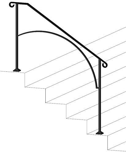 Iron X Handrail Arch #3 (No Fasteners) - Amazon.com