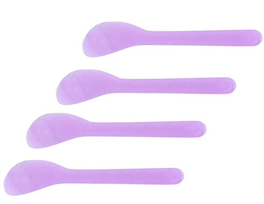 Amazon.com : 50PCS Facial Pack Spoon-Plastic Disposable Mini Cosmetic ...