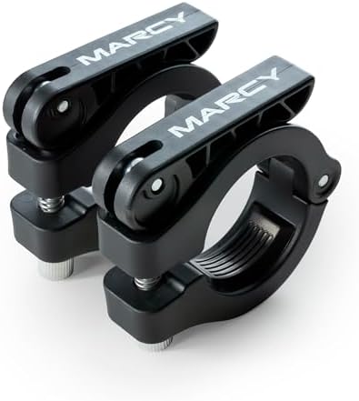Marcy Adjustable Nylon Resin Olympic (2-inch) Barbell Lock Collar Clips ...