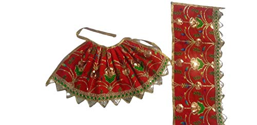 Buy kalindi Navratri Special radharani Dress/poshak Durga maa Dress Set ...