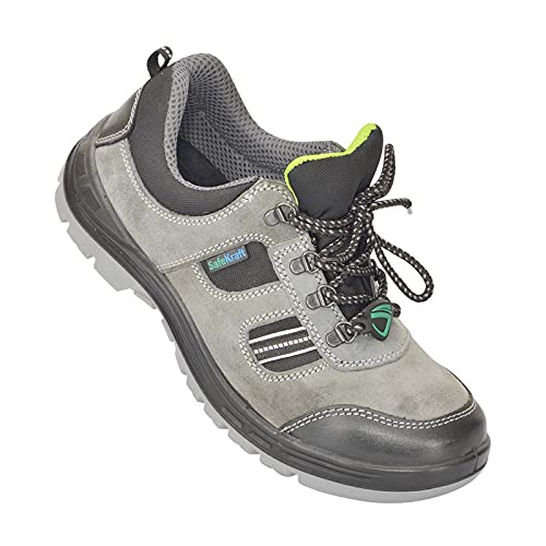 SafeKraft SKSS-Tyson DD Men's Safety Shoe Double Density with Steel Toe ...