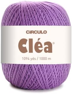 Amazon.com: Circulo Clea Yarn – Crochet Thread Fine Size 10-8/2 Perfect ...