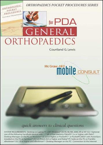General Orthopaedics Book/PDA Value Pack : Buy Online at Best Price in ...