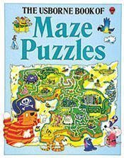 The Usborne Book of Maze Puzzles : Treasure Trails/Animal Mazes/Monster ...