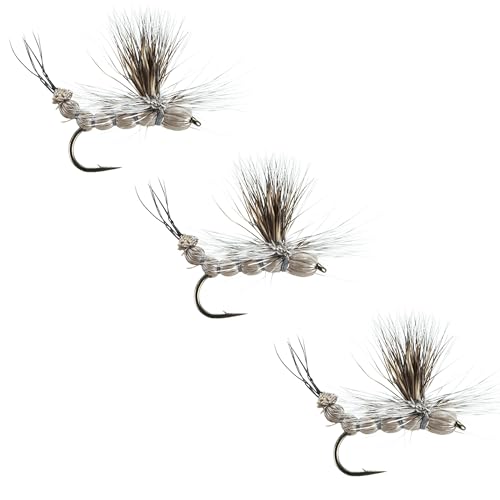 Amazon.com: Dry Flies by Colorado Fly Supply - Gray Drake Extended Body ...