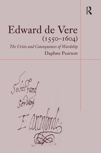 Amazon.com: Edward de Vere (1550–1604): The Crisis and Consequences of ...