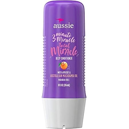 Amazon.com : Aussie 3 Minute Miracle Moist Deep Conditioning Treatment ...
