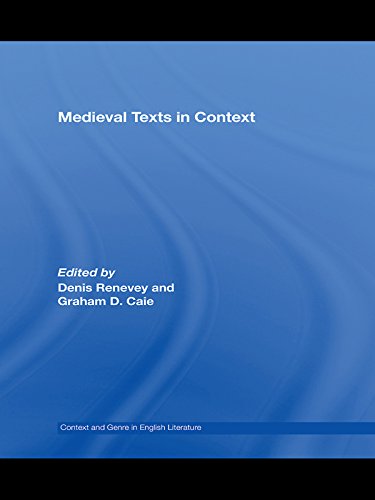 Medieval Texts in Context - Kindle edition by Caie, Graham D., Renevey ...