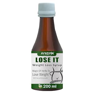 Ayudiva Herbals Lose It Weight Loss Syrup for Women- 200ml Bottle ...