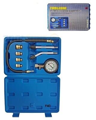Toolzone 8pc Petrol Engine Compression Test Kit AU343 : Amazon.co.uk ...
