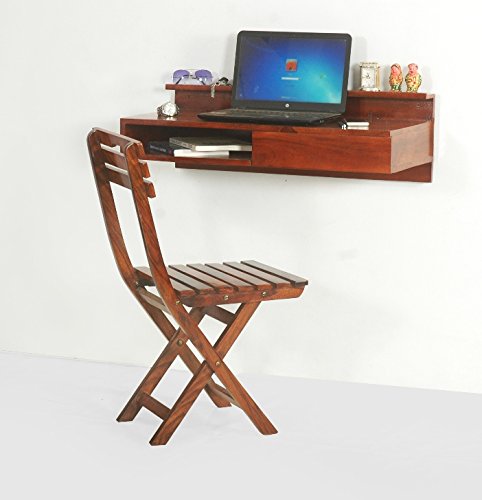 LifeEstyle Wall study table com : Solid wood wall mounted Study table ...