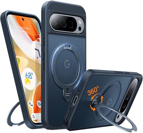 Amazon.com: TORRAS 360°Spin Magnetic Stand for Google Pixel 9 Pro Case ...