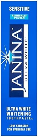 Janina Whitening Toothpaste Sensitive 75ml (PACK OF 4) : Amazon.co.uk ...