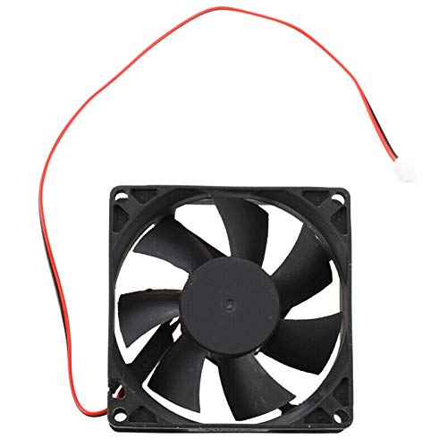 PRAV® 80mm DC 12V 2pin PC Computer Desktop Case CPU Cooler Cooling Fan ...