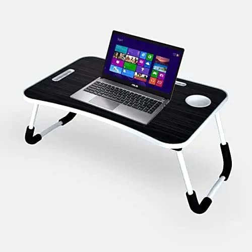 Unicon Study Table/Bed Table/Foldable and Portable Wooden/Writing Desk ...