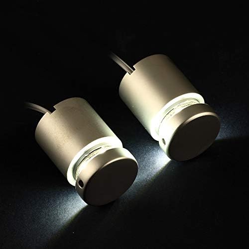 Amazon.com : TOPNIKE Aluminum LED Sign Standoffs, 1"1", Silver, for ...