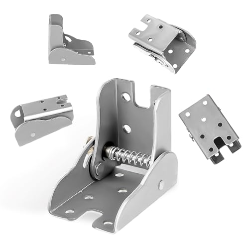 QESSUVNC 4 Packs Folding Table Leg Brackets 90 Degree Folding Bracket ...