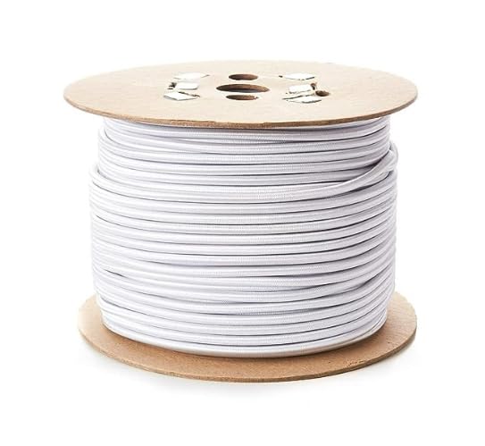 Cossess Premium Elastic Cord Strap (2mm,10Mtr.) Round Stretchy Ear Loop ...