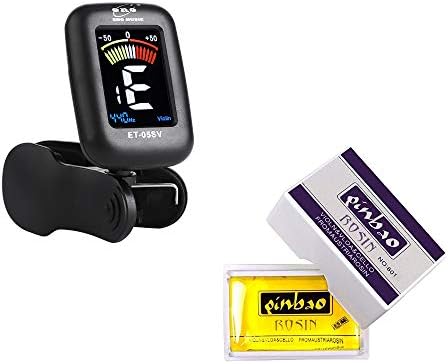 Amazon.com: Violin Viola Tuner and Rosin Kit for Violinist Beginners ...