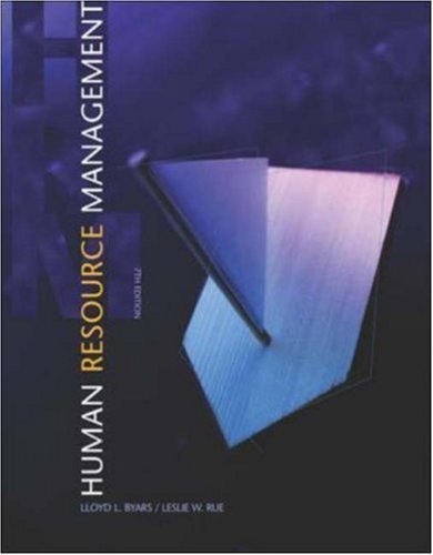 Human Resource Management: 9780072485851: Human Resources Books ...