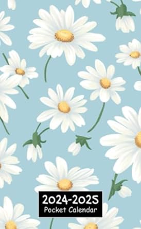 Amazon.com: pocket calendar 2024-2025 for purse: 2 Year Small Size ...