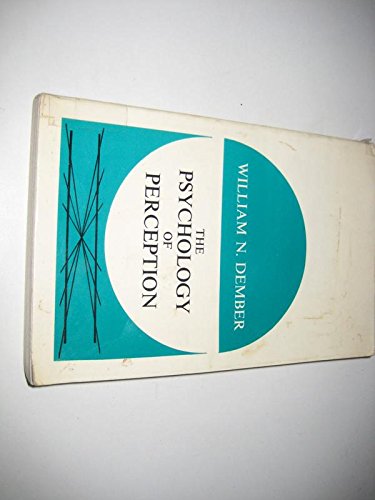Amazon.co.jp: Psychology of Perception : Dember, William N.: 洋書