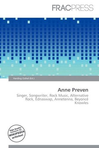 Amazon | Anne Preven: Singer, Songwriter, Rock Music, Alternative Rock ...